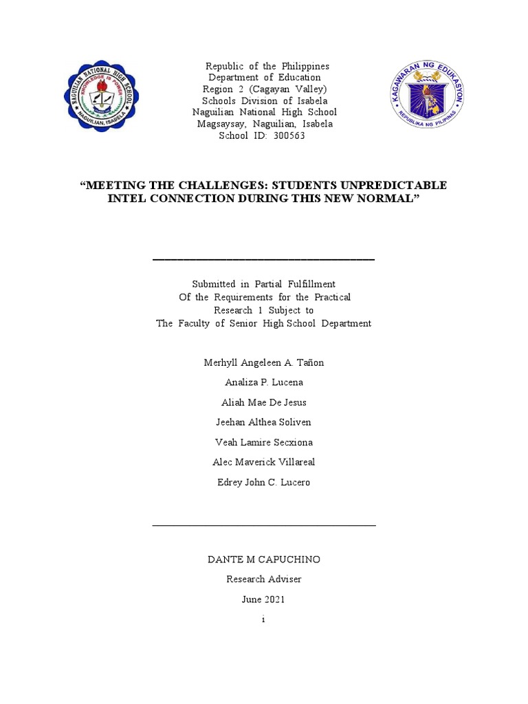 Grade 11 Final Research | PDF | Survey Methodology | Learning