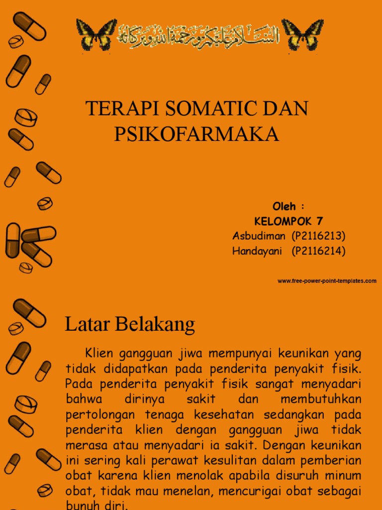 Terapi Somatic Dan Psikofarmaka | PDF