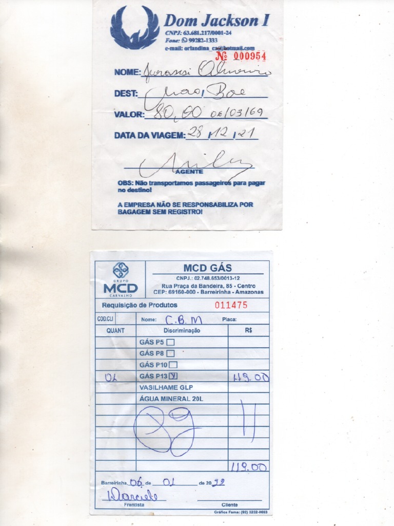 Notas de Compras | PDF