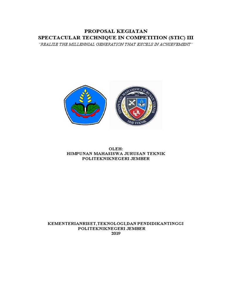 PROPOSAL STIC III - FIXX Lembaga | PDF