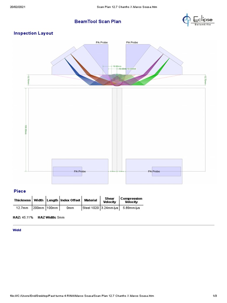Scan Plan 12.7 Chanfro X Marco Sousa | PDF | Mechanical Engineering | Applied And ...