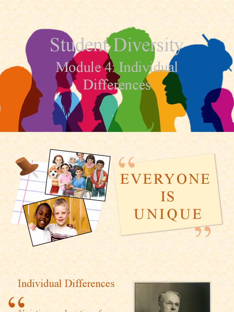 Module 4 Individual Differences | PDF | Race (Human Categorization ...