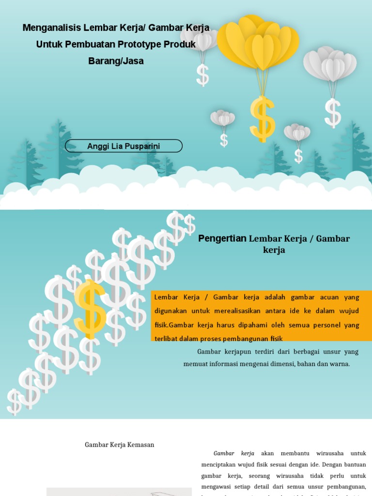 Menganalisis Lembar Kerja Gambar Kerja Untuk Pembuatan Prototype Produk Barang Jasa | PDF
