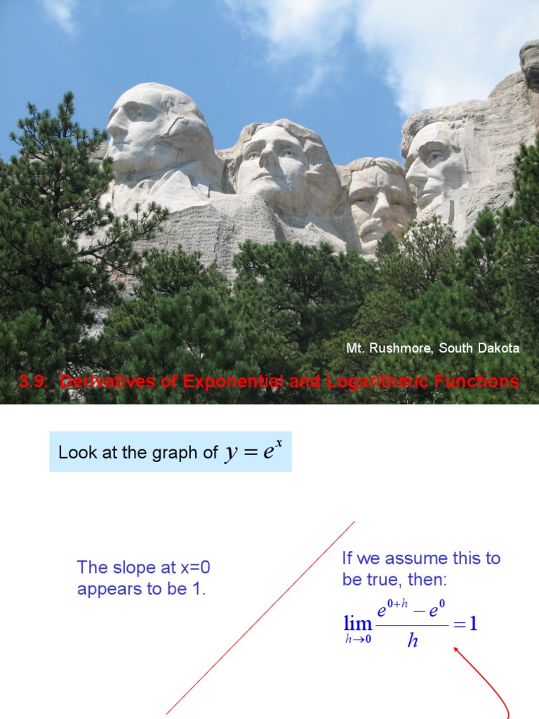Limits of Exponential and Logarithmic Functions | PDF | Mathematical Objects | Numbers