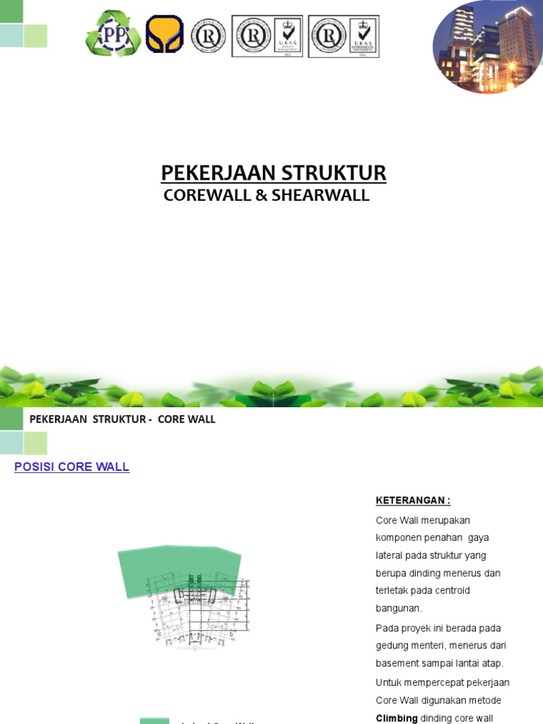 Core Wall Method | PDF