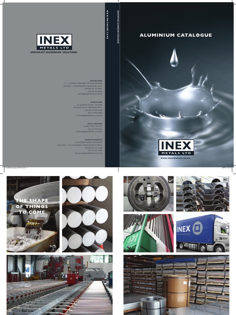 Aluminium Catalogue | PDF | Extrusion | Sheet Metal
