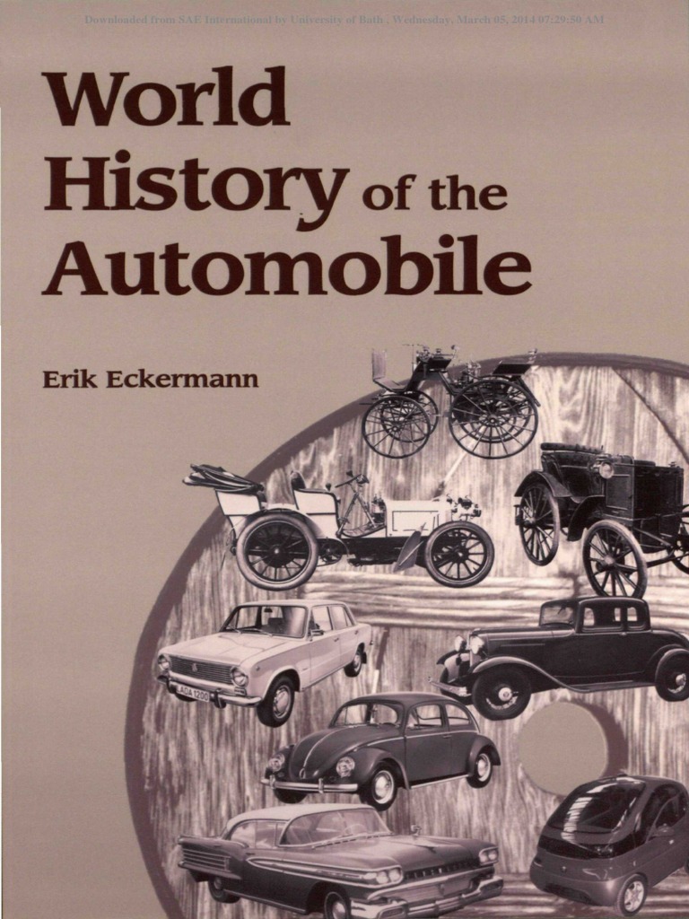World History of The Automobile | PDF | Steam Engine | James Watt