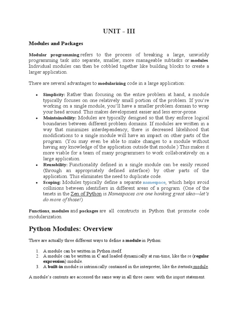 Unit 3 4 5 Bpp Pdf Object Oriented Programming Class Computer Programming 5415