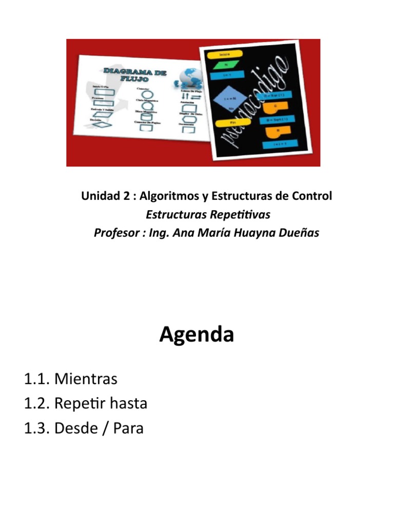 Estructura de Control-2 | PDF | División (Matemáticas) | Algoritmos