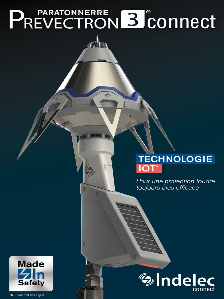 Paratonnerre PREVECTRON 3 Connect - INDELEC | PDF | Internet des objets ...