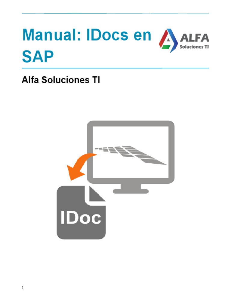 Pasos Crear IDOC | PDF | Tecnologías de la información | Software