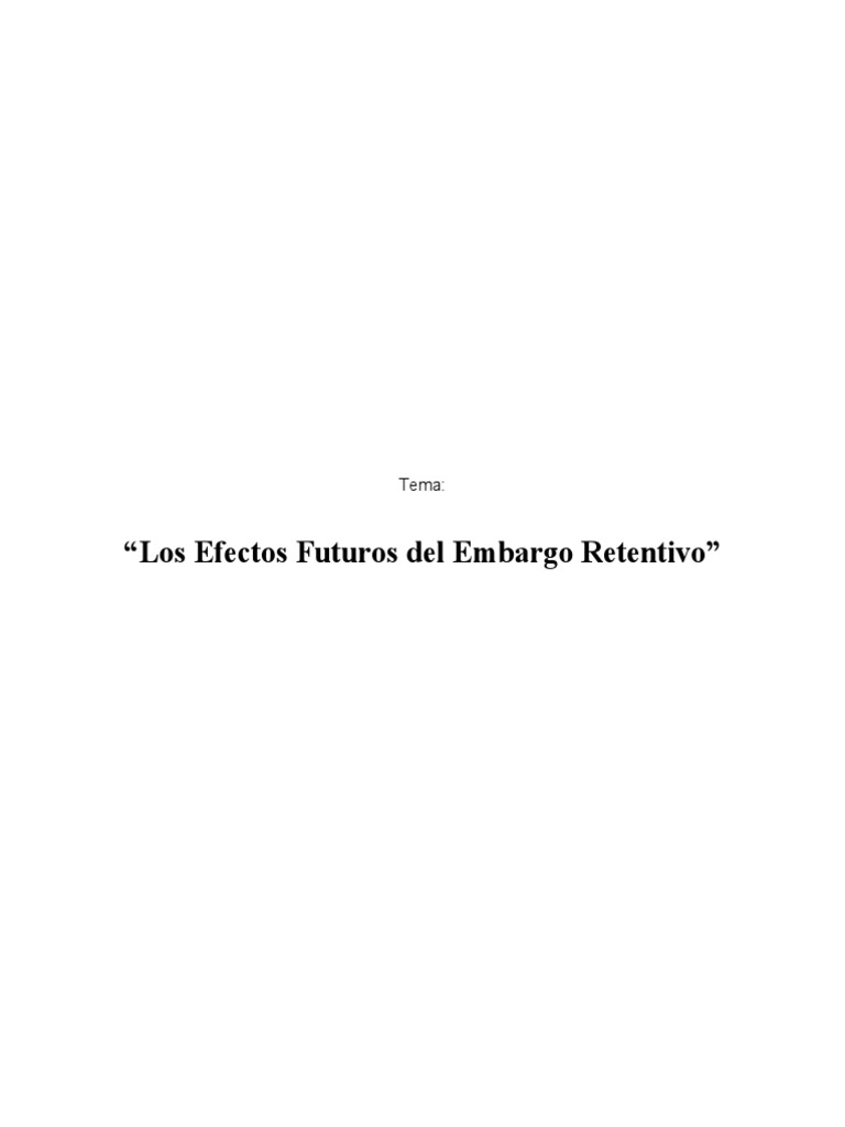 El Embargo Retentivo | PDF | Bancos | Pagos