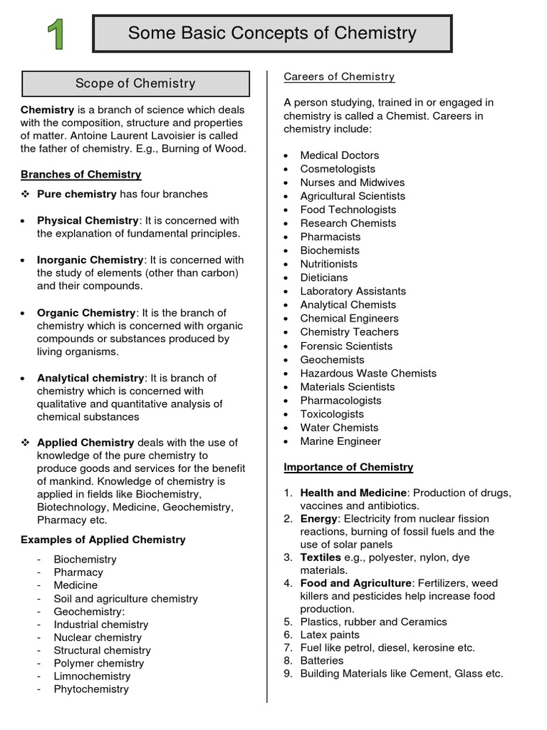 Introduction To Chemistry | PDF | Chemistry | Kilogram