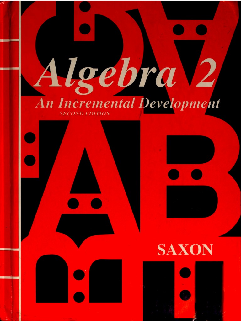 Saxon Algebra 2 Small | PDF | Complex Number | Angle