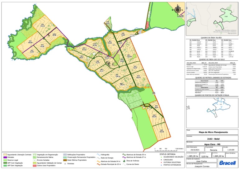 Mapas Fazenda Betel 2022 Ms | PDF