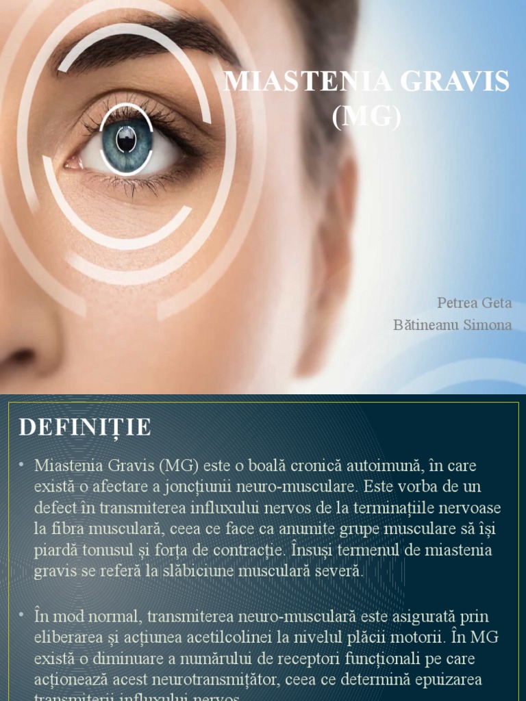 Miastenia Gravis (MG) | PDF