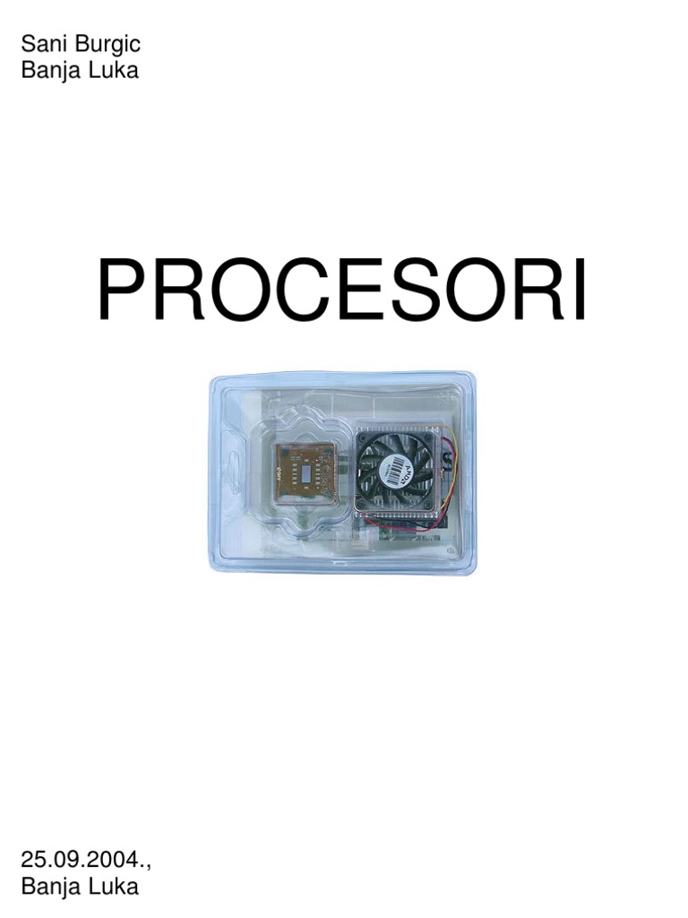 Procesori | PDF