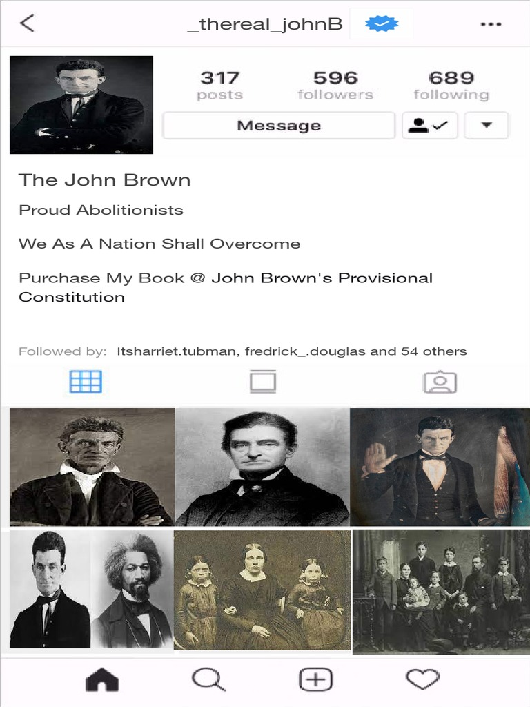 Fake Instagram Template | PDF