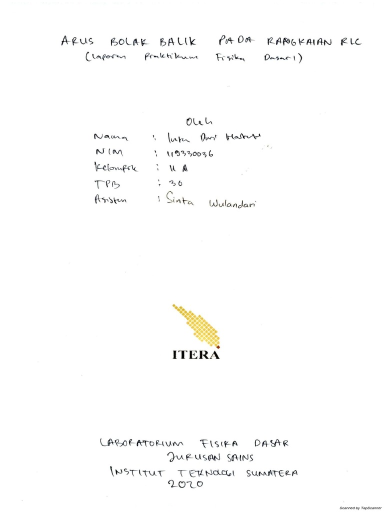 Intan Dwi Hartati - 119330036 | PDF