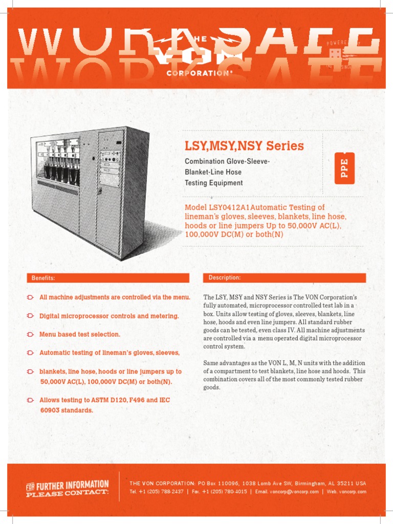 Dielectric Gloves Testing Machine | PDF | High Voltage | Alternating ...