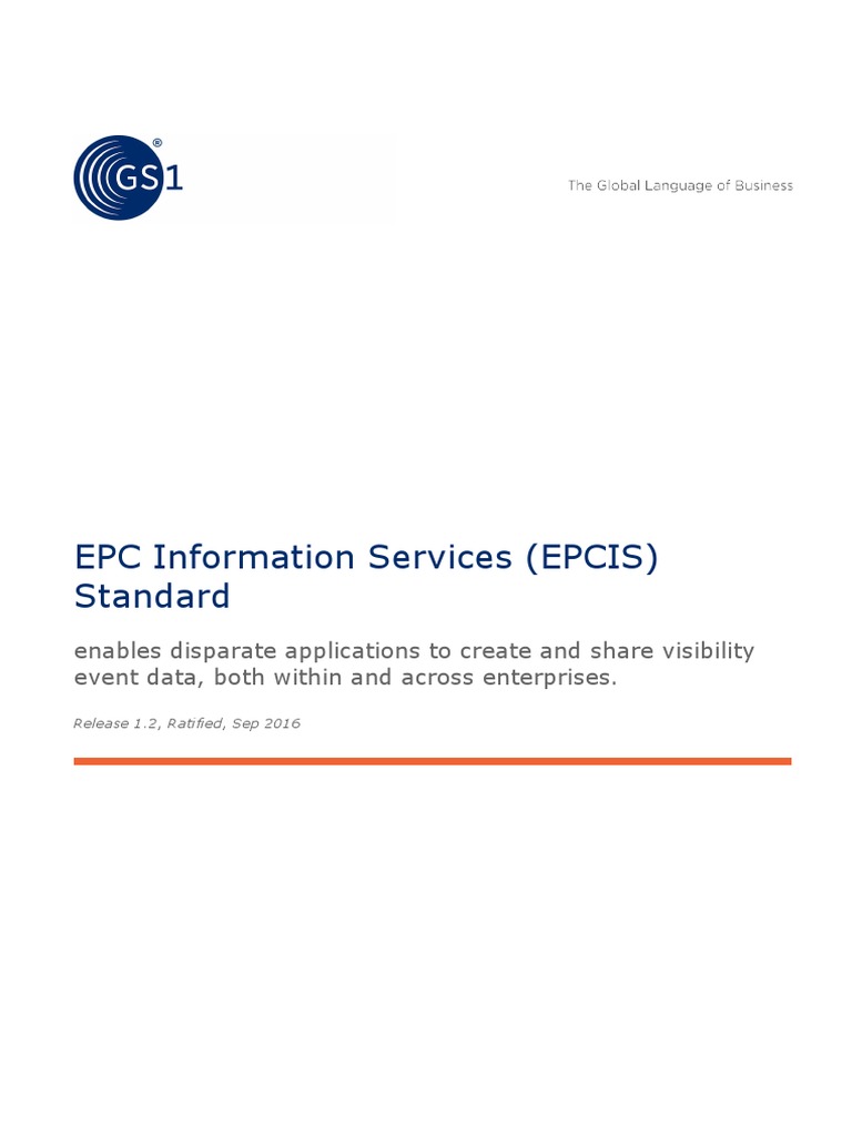 EPCIS Standard | PDF | Computing | Business
