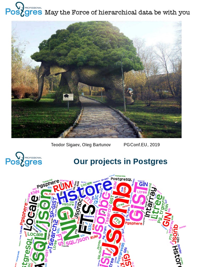 Postgres Hierarchical Data - Ltree | PDF | Astronomy | Computer Data