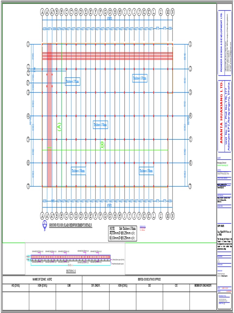 Ground Floor Slab Reinforcement Details | PDF | Engineering | Economic ...
