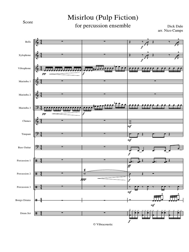 Misirlou (Pulp Fiction) | PDF | Alphabet latin | Instruments de musique