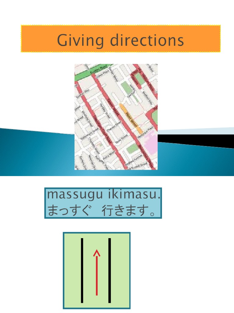 Giving Directions PPT | PDF
