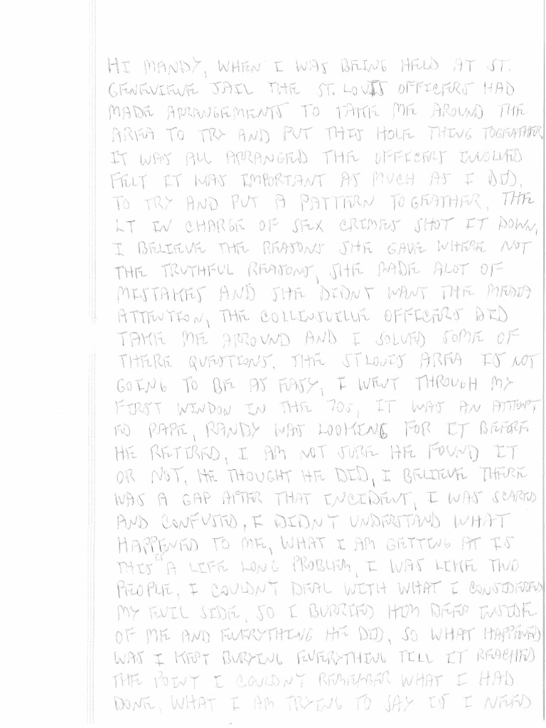 Dennis Rabbitt Letter 2 (Part 1) | PDF