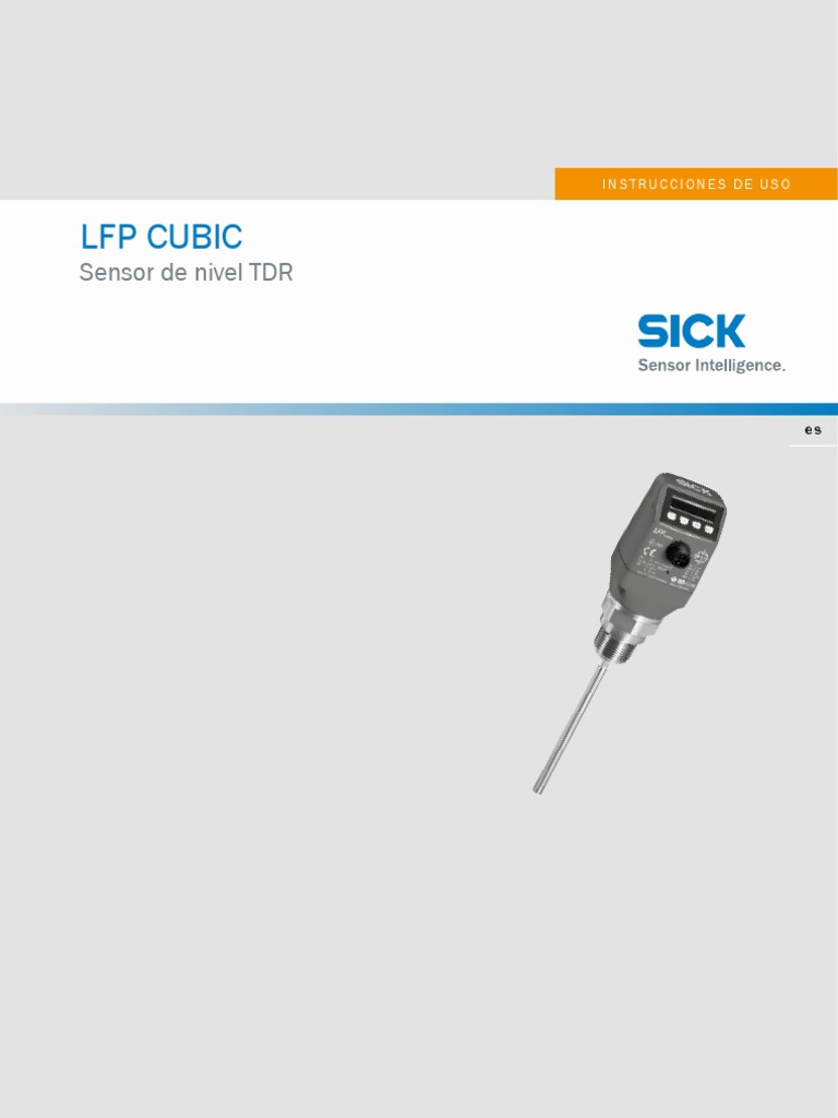 Operating Instructions LFP Cubic TDR Level Sensor Es Im0065382 | PDF ...