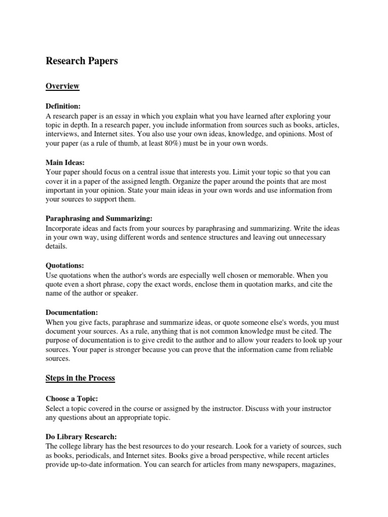 Research Paper | PDF | Libraries | Books