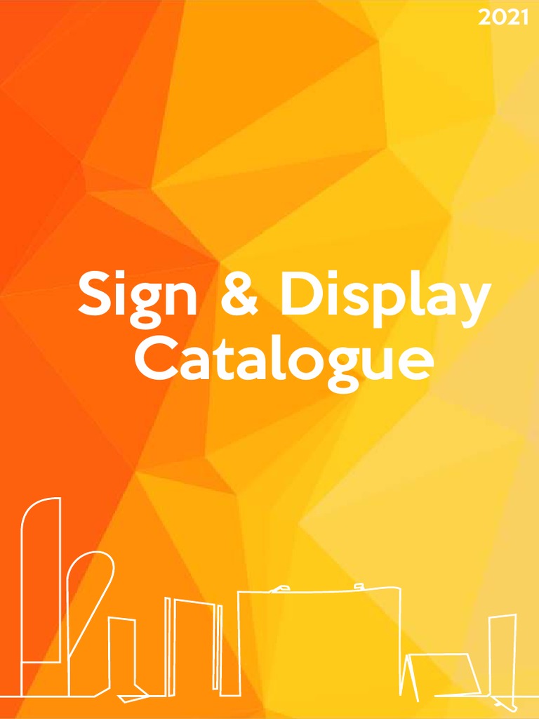 Sign & Display Solutions Catalogue 2021 | PDF | Polyvinyl Chloride ...