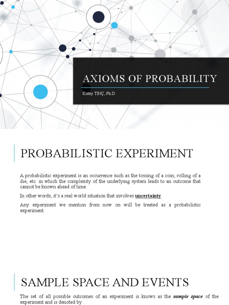 Chapter 02 - Axioms of Probability | PDF | Probability | Mathematics