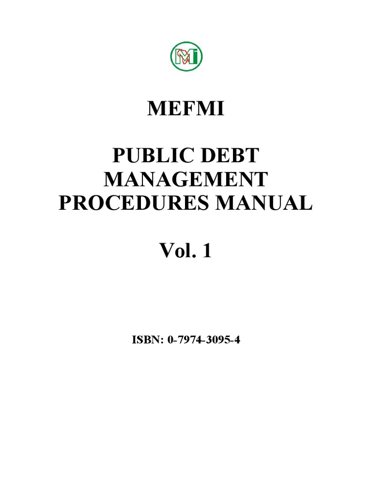 MEFMI Procedures Manual | PDF | Debt | Loans