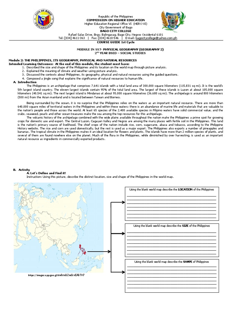 Module 2 Physical Geography 2. | PDF | Agriculture | Rain