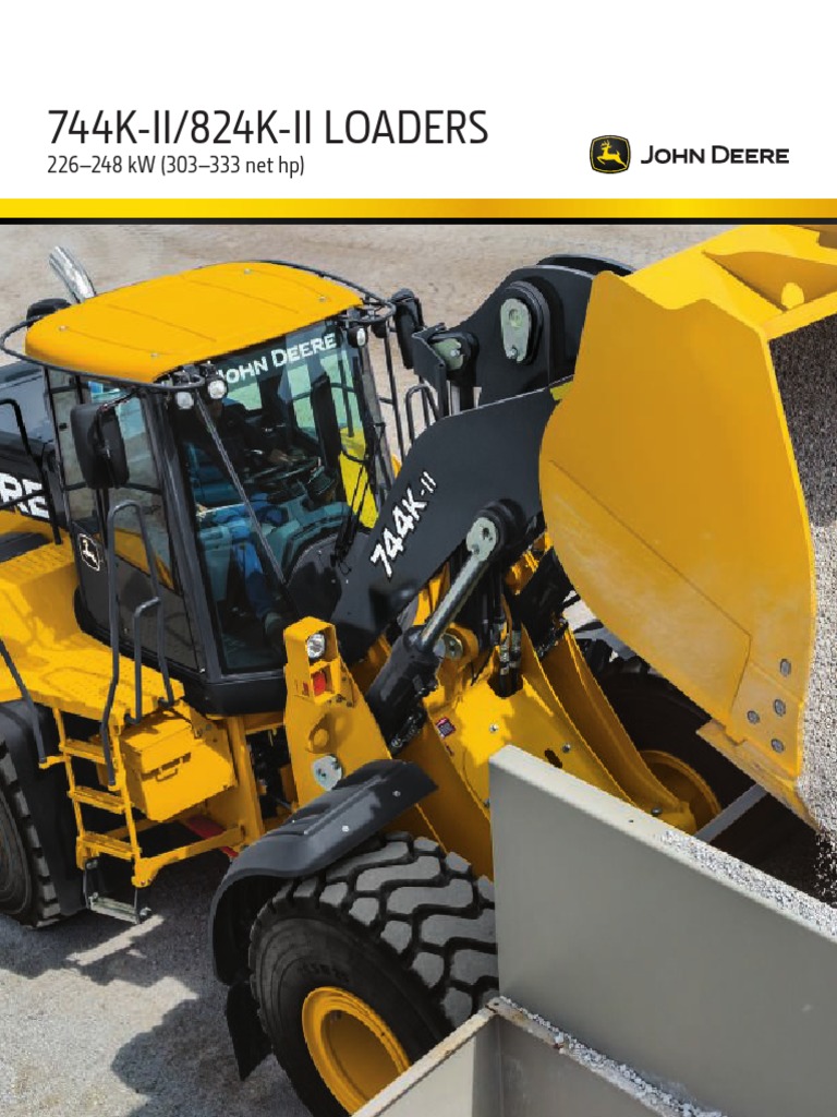 744K-II/824K-II LOADERS: 226-248 KW (303-333 Net HP) | PDF | Automatic ...