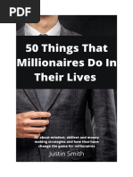 Intentional Actions of Millionaires | PDF
