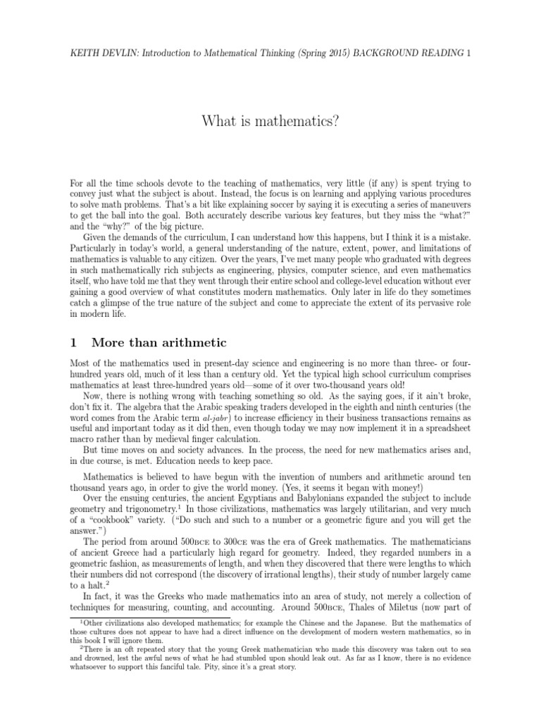 Understanding Modern Mathematics | PDF | Mathematics | Geometry