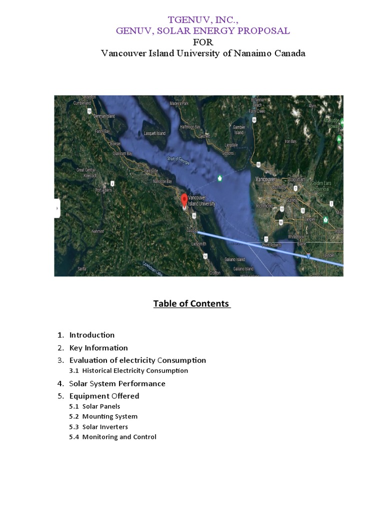 Project Work To University Proposal | PDF | Solar Power | Solar Panel
