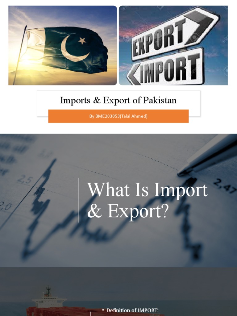 Imports & Exports of Pakistan | PDF | Balance Of Trade | Petroleum