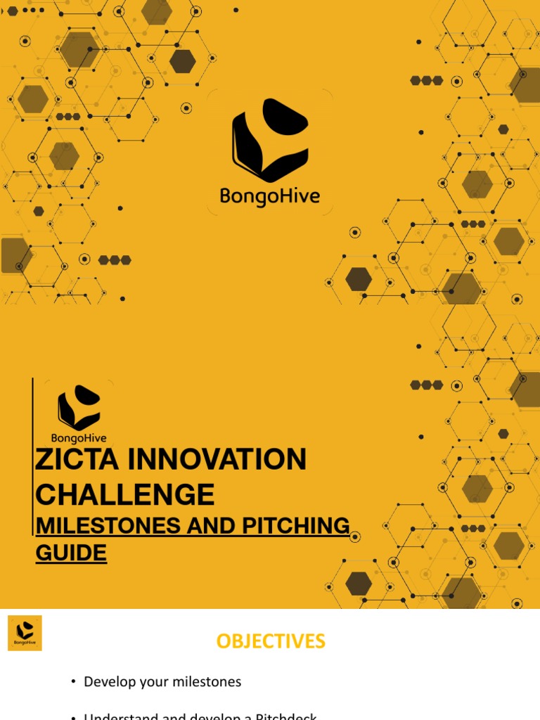 Milestone - Pitching Guide (Handout) | PDF | Performance Indicator ...