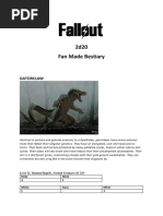 Fallout TTRPG Character Sheet | PDF