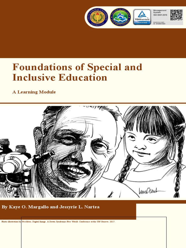 Foundations of Special and Inclusive Education: A Learning Module ...