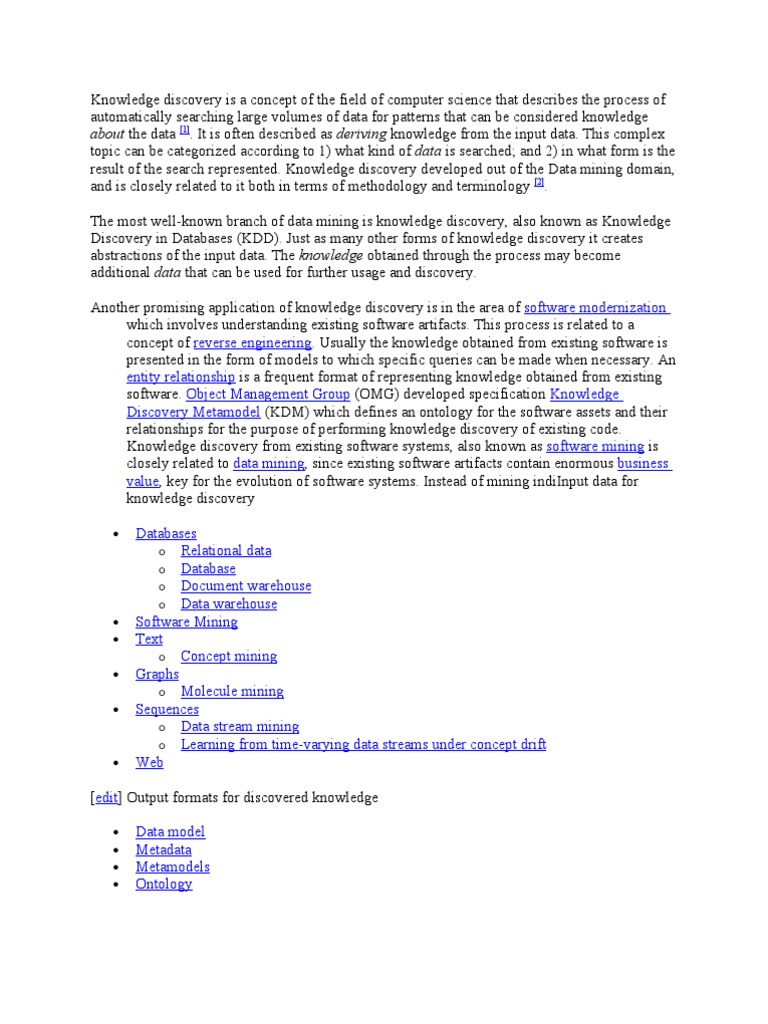 Knowledge | PDF | Information Technology Management | Information Retrieval