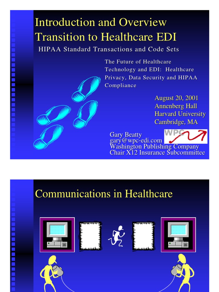 Healthcare EDI 101 | PDF | Health Insurance Portability And ...