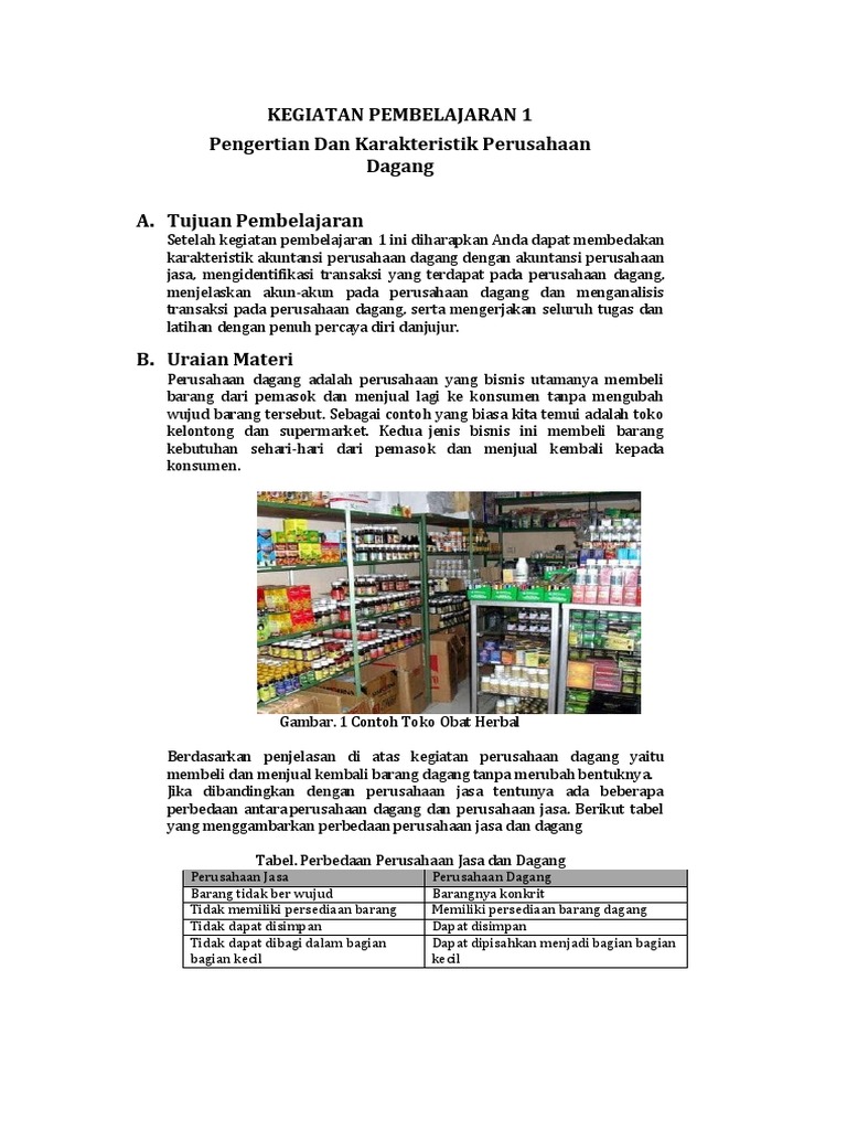 Kegiatan Pembelajaran 1 - Eko Xii-Ips | PDF