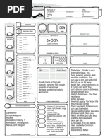 Coriolis - Character Sheet (Antroia) (v2) | PDF | Role Playing Games | Gaming