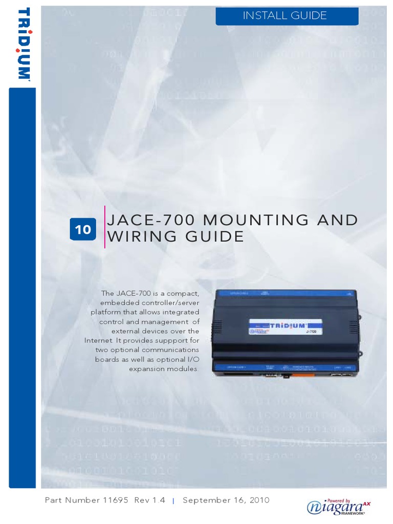 Jace-700 Mounting and Wiring Guide | PDF | Electrical Connector ...