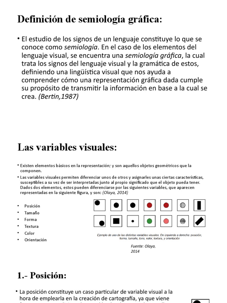 Semiología Gráfica y Variables Visuales | PDF | Color | Azul